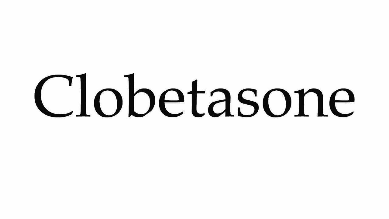 How to Pronounce Clobetasone - YouTube
