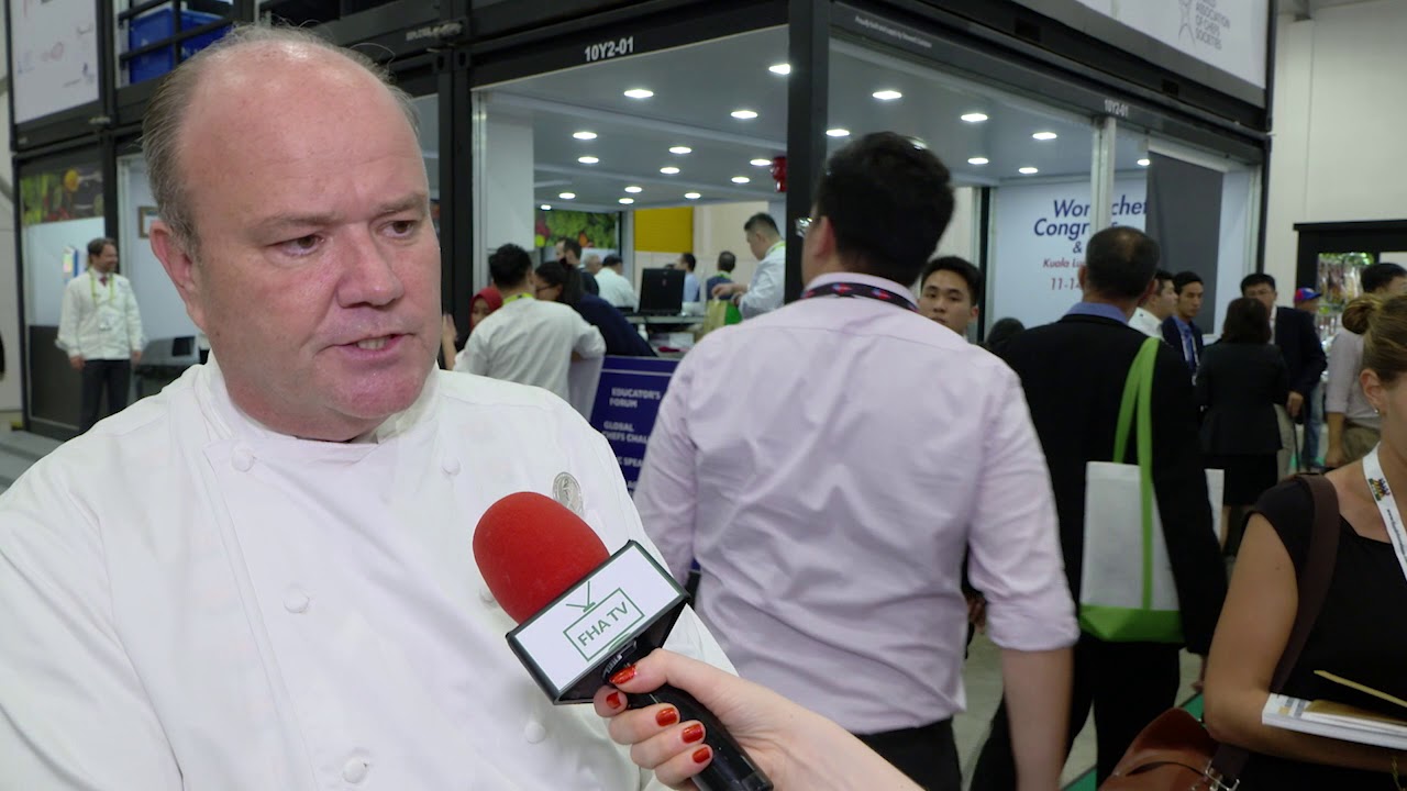 FHA2018 - Interview with Andy Cuthbert, World Association of Chefs ...