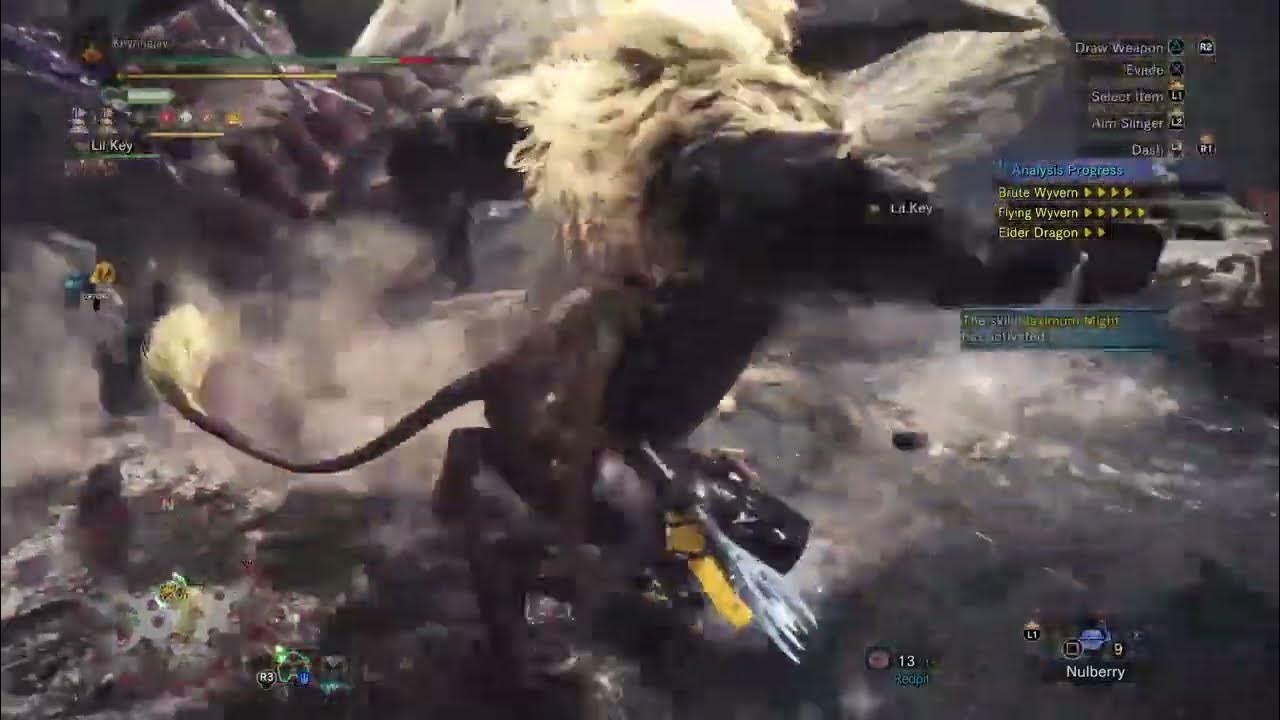 MHW : Iceborne MR 999 HR 999 Blood Hunters. - YouTube