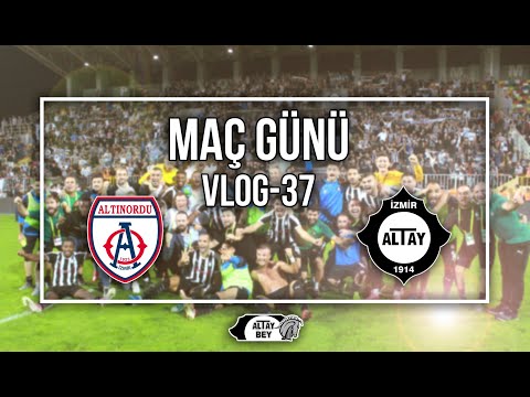 Altınordu 0 - 3 Altay | Maç Günü VLOG - 37
