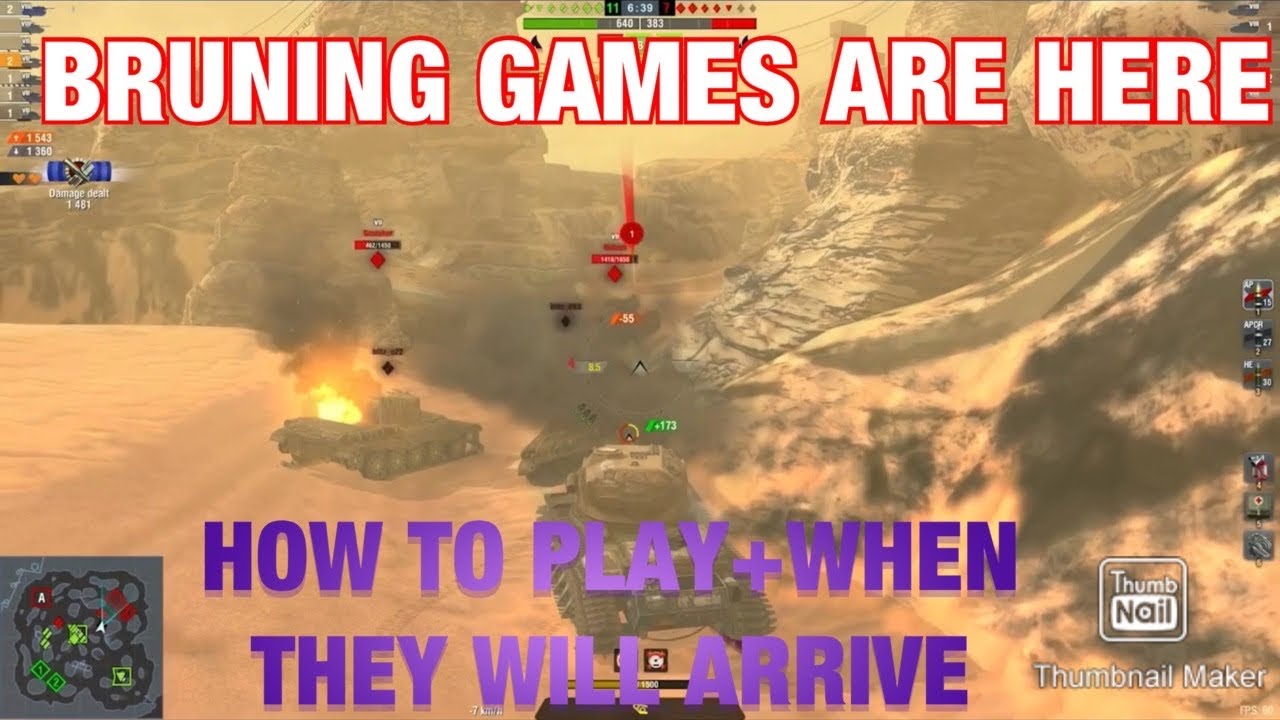 BURNING GAMES ARE HEREE!!! How To Play Them And When Will They Arrive ...