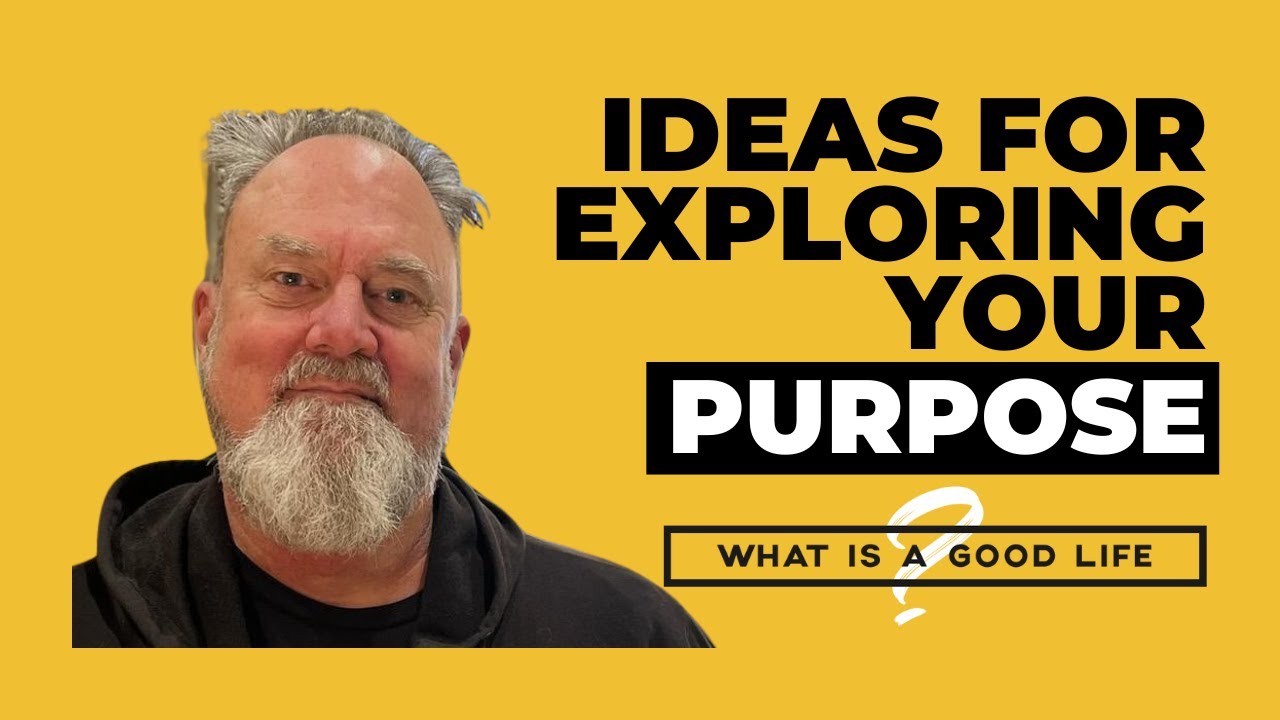 Identifying your true nature and purpose | What is a Good Life? - YouTube