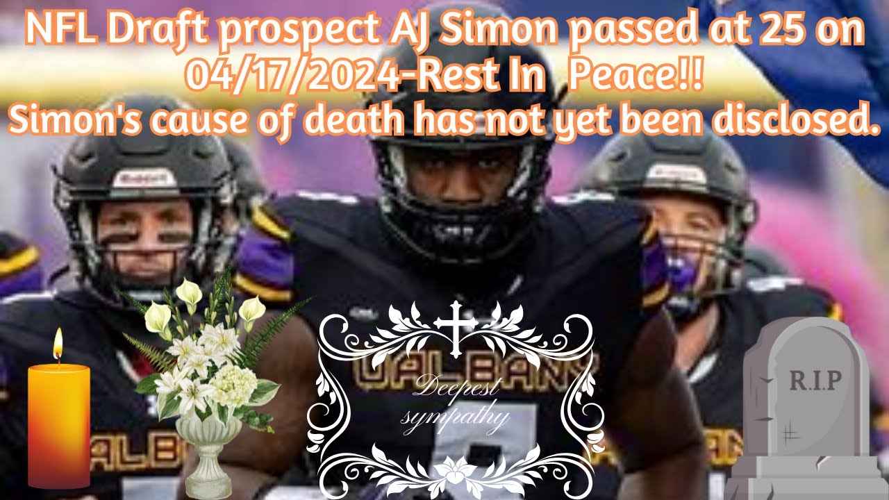AJ Simon Tragic Passing Devastates Albany Great Danes and NFL Community ...