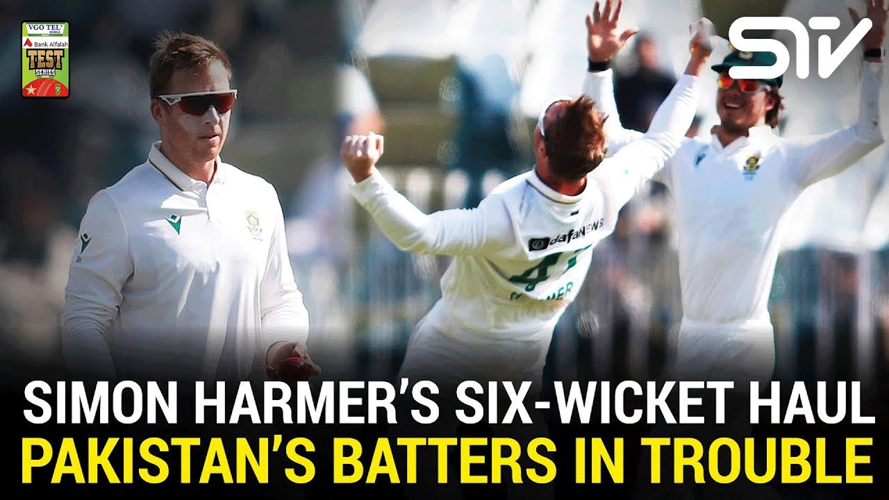 Simon Harmer’s Stunning 6-Wicket Haul | Pakistan vs South Africa | 2nd ...