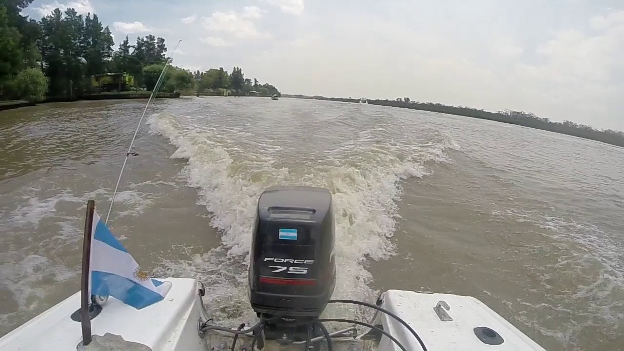 Force 75 Hp 1996 - YouTube