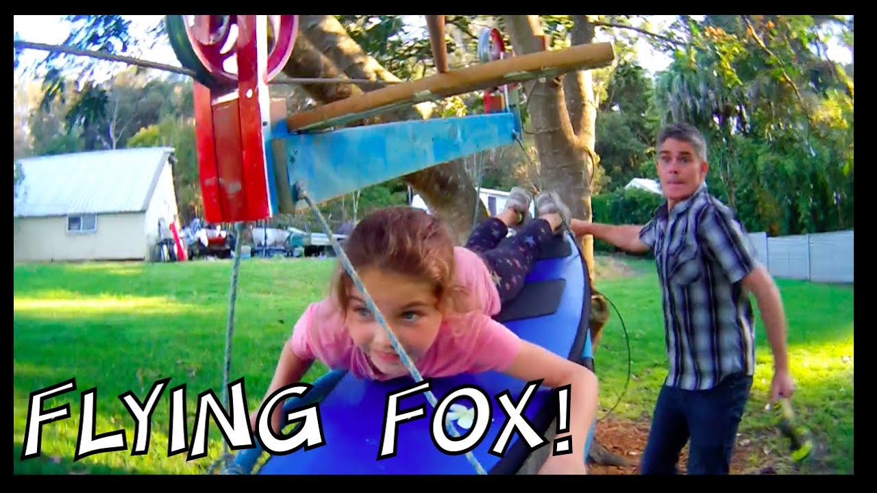 Make a Zipline or Flying Fox at home – Make Science Fun - YouTube