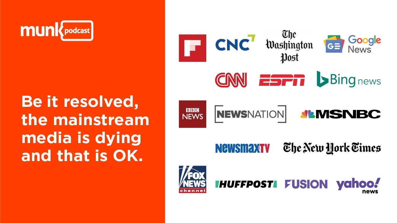 Munk Debates Podcast, Season Two, Episode #22 - Mainstream Media - YouTube