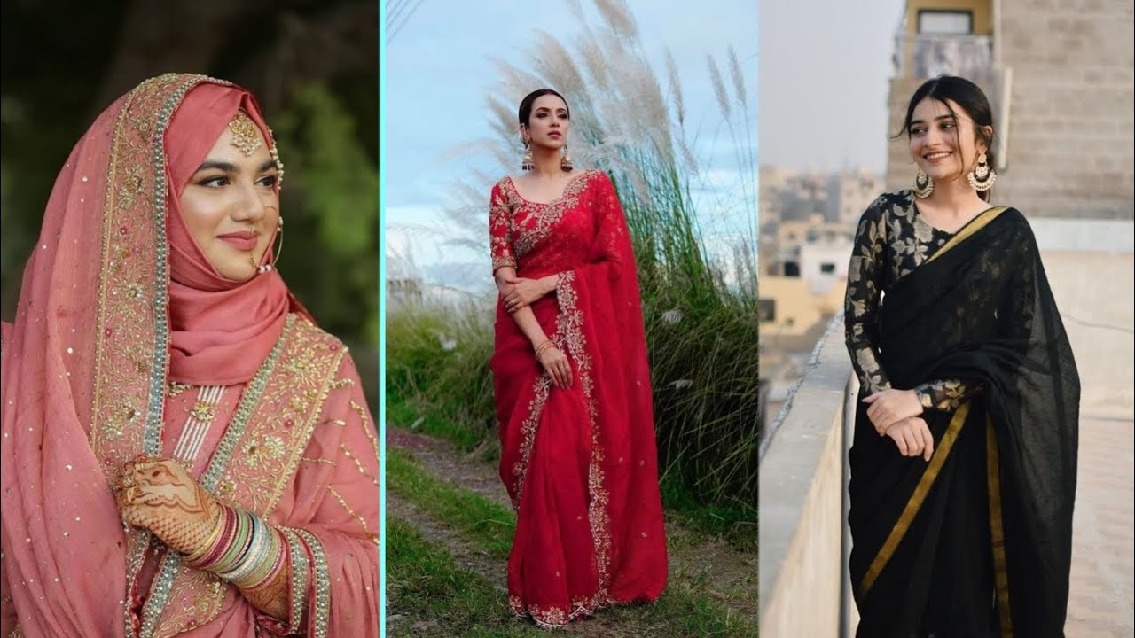 bridal /net/shafoon Saree design - YouTube