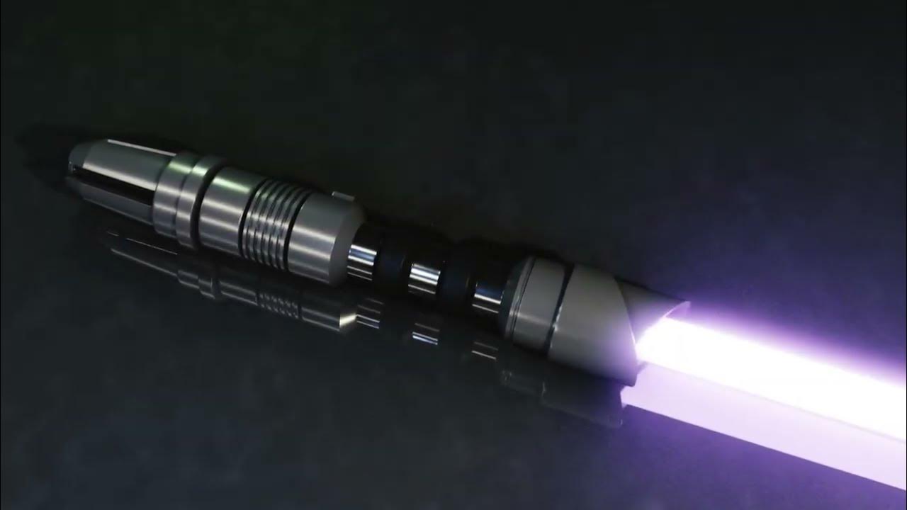 Unnamed Lightsaber - Blender 3D Model - YouTube