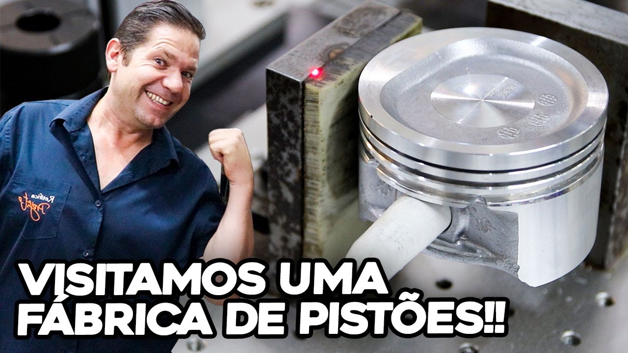 PROCESSO DE FABRICAÇÃO DE PISTÕES EM UMA FÁBRICA DE PRIMEIRO MUNDO!!😱🔥 ...
