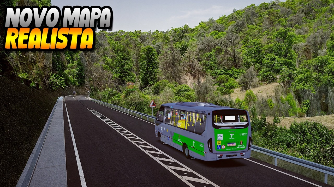 MAPA REALISTA COM CENÁRIO BEM COMPLETO - PROTON BUS SIMULATOR - YouTube
