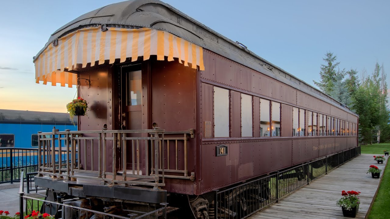 1920 Canadian Pacific Car into a Luxury Suite - YouTube