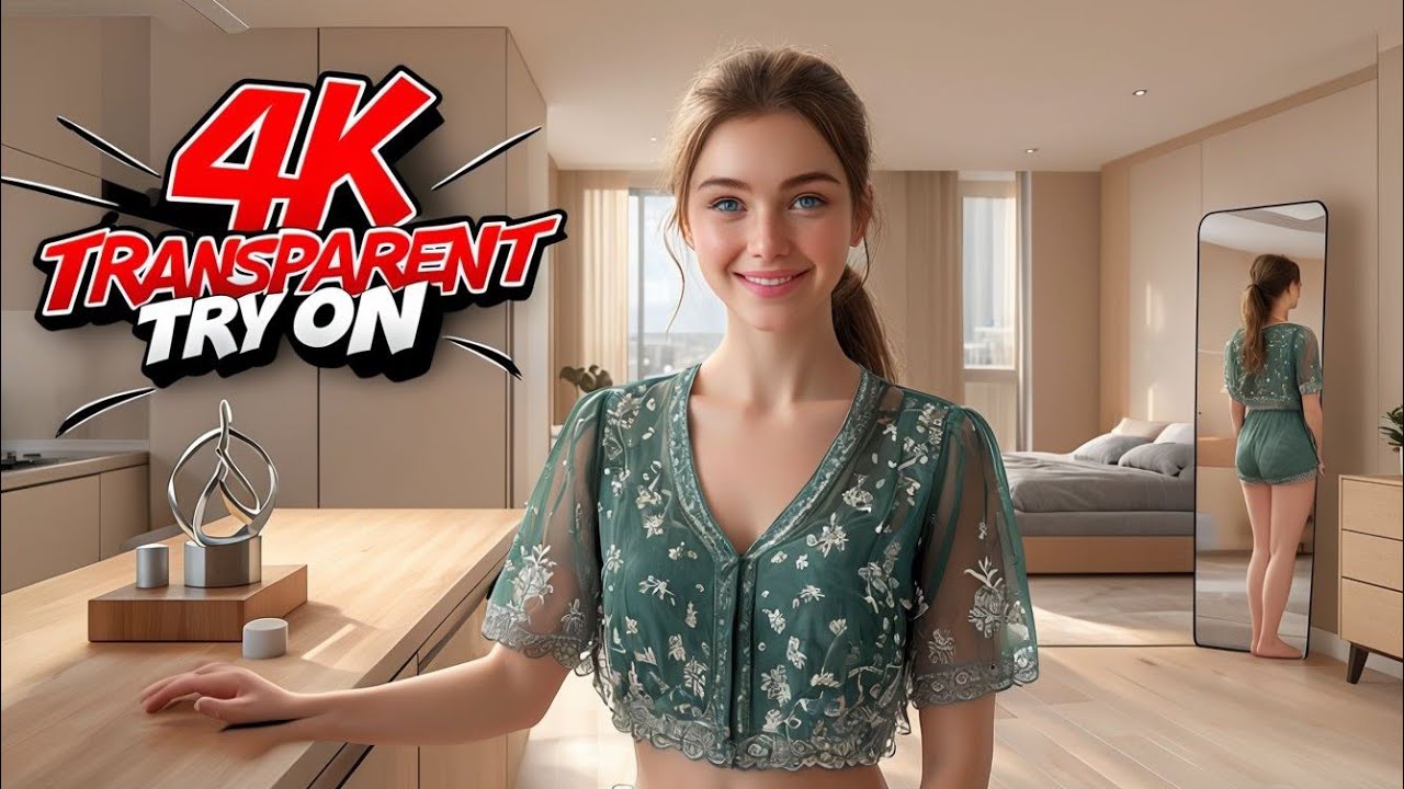 Transparent try on haul 4K | shein keep or return haul | transparent ...