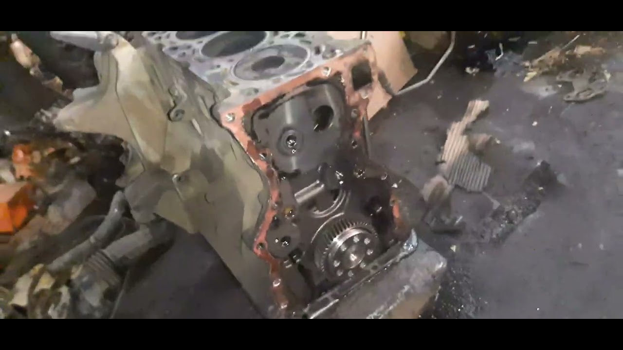 motor mwm Sprint passando água pro óleo - YouTube