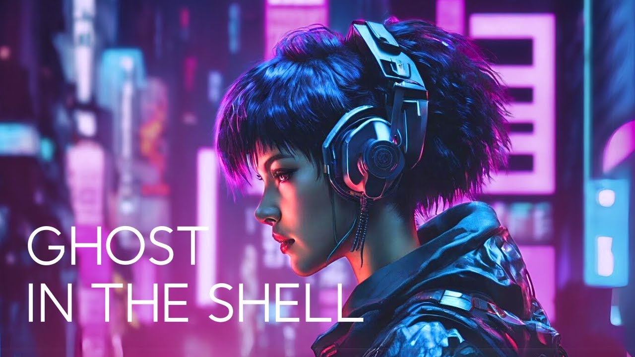GHOST IN THE SHELL - Synthwave, Retrowave Mix - - YouTube