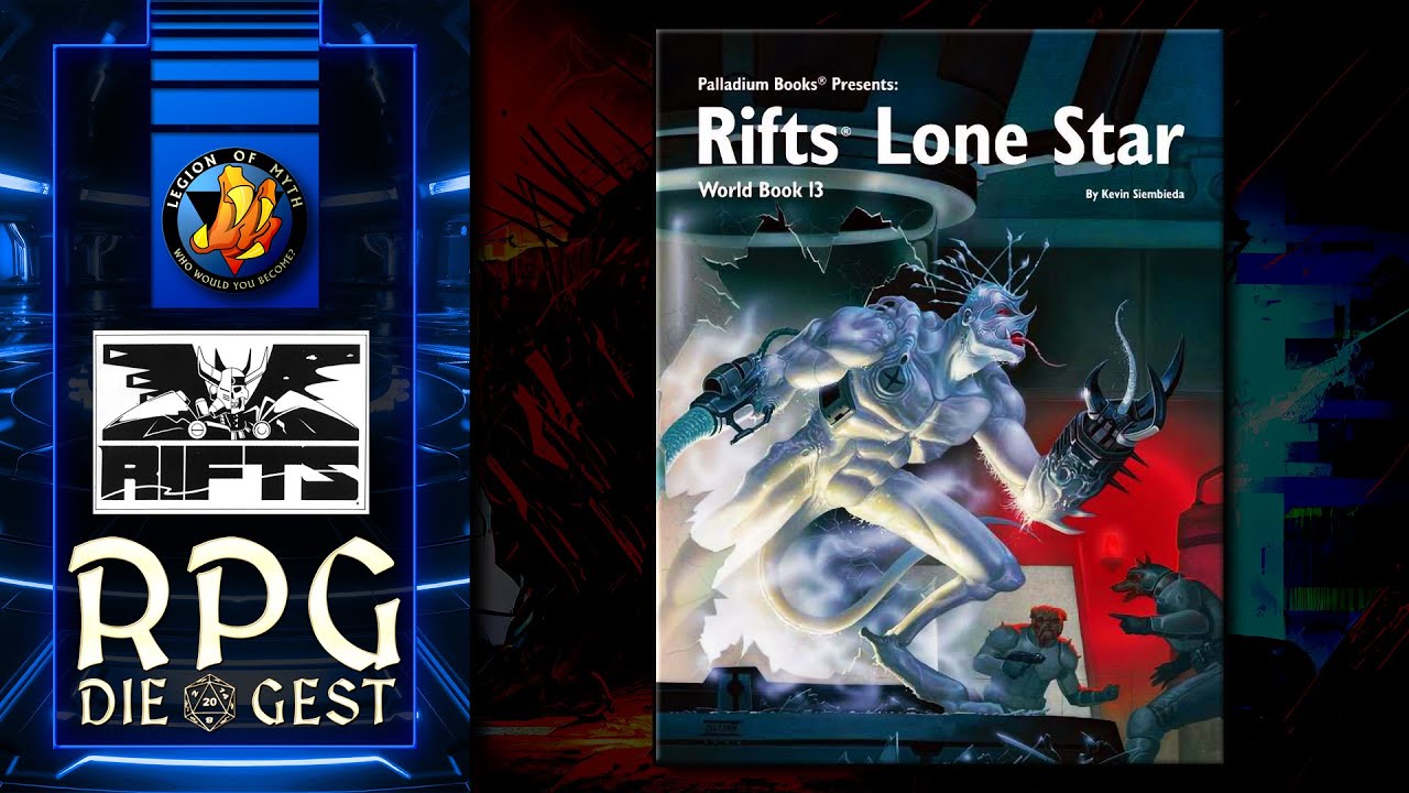 Rifts World Book #13: Lone Star - New Racial Character Classes (R.C.C ...