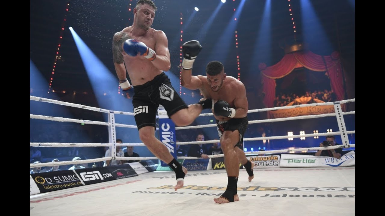 Back Kick KNOCKOUT! - Michael SMOLIK vs. Enver SLJIVAR ׀ Rematch mit KO ...