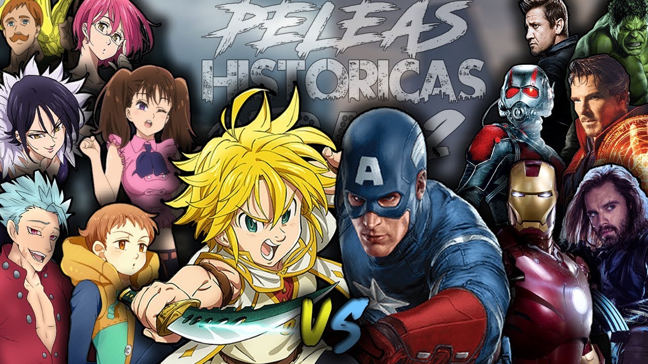 PECADOS CAPITALES VS VENGADORES || PELEAS HISTORICAS DE RAP T2 ...