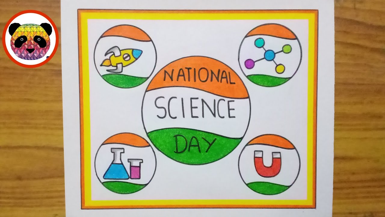 National Science Day Drawing / National Science Day Poster Drawing ...