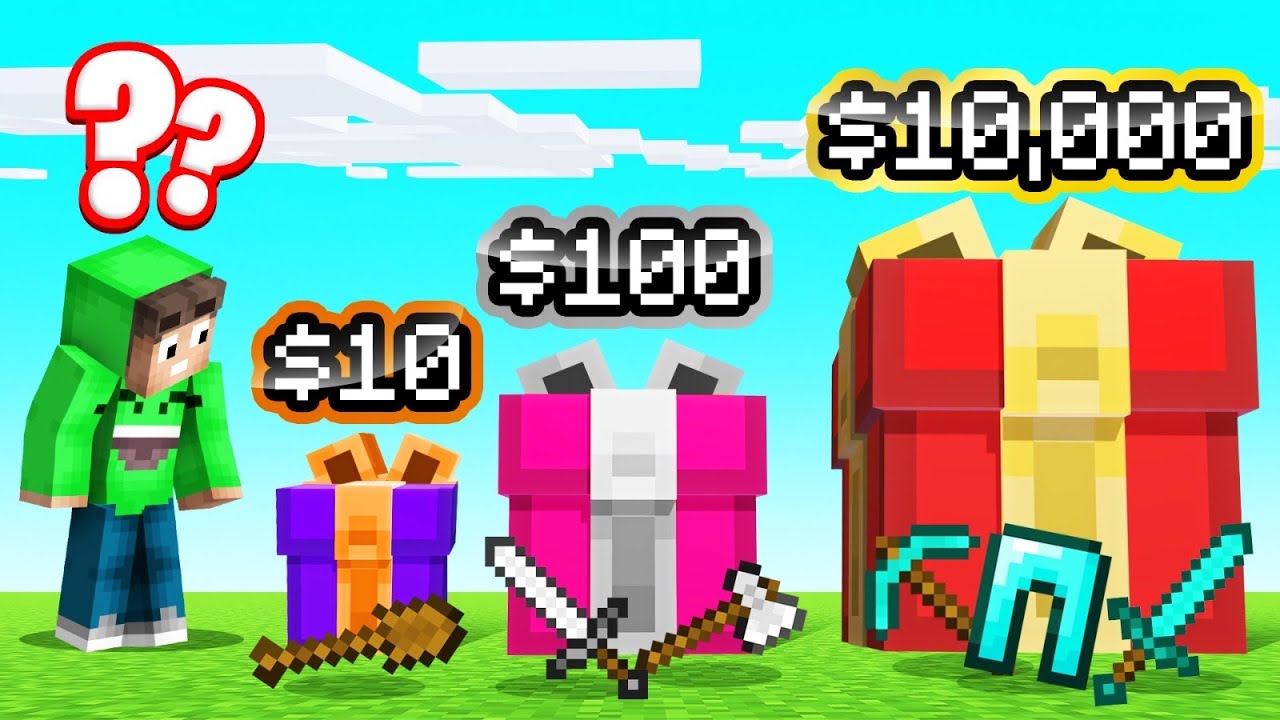 I Opened MYSTERY BOXES In Minecraft… - YouTube