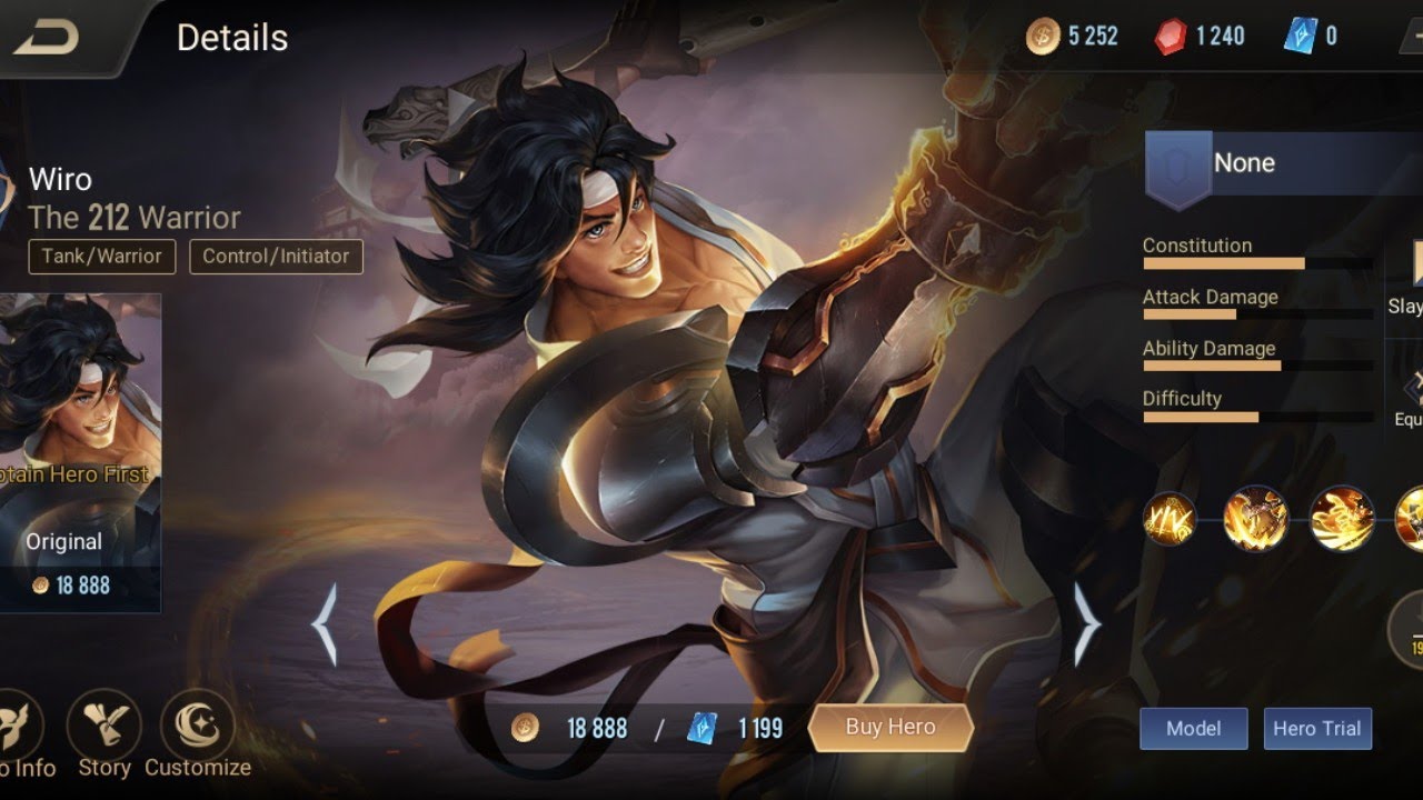 Garena AOV: Arena Of Valor Hero Wiro Cambodia - YouTube