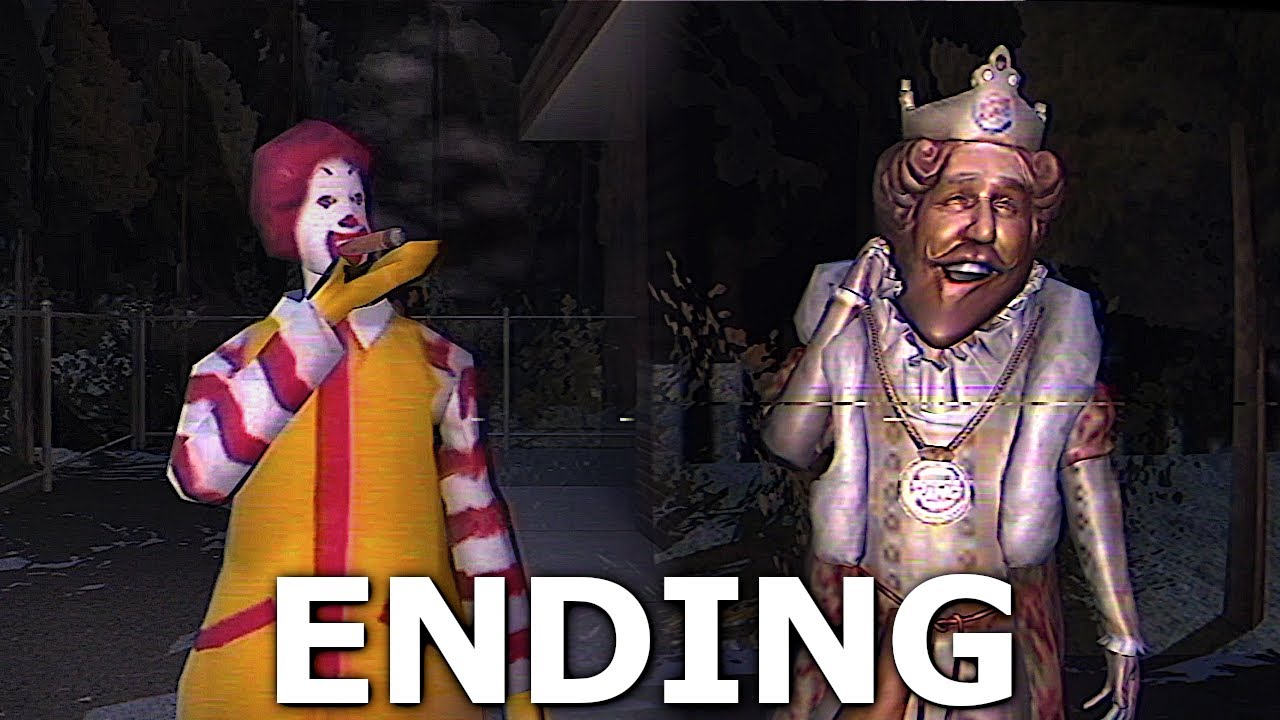 [SECRET ENDING] Ronald McDonalds - Full Game (SHORT HORROR GAME) - YouTube