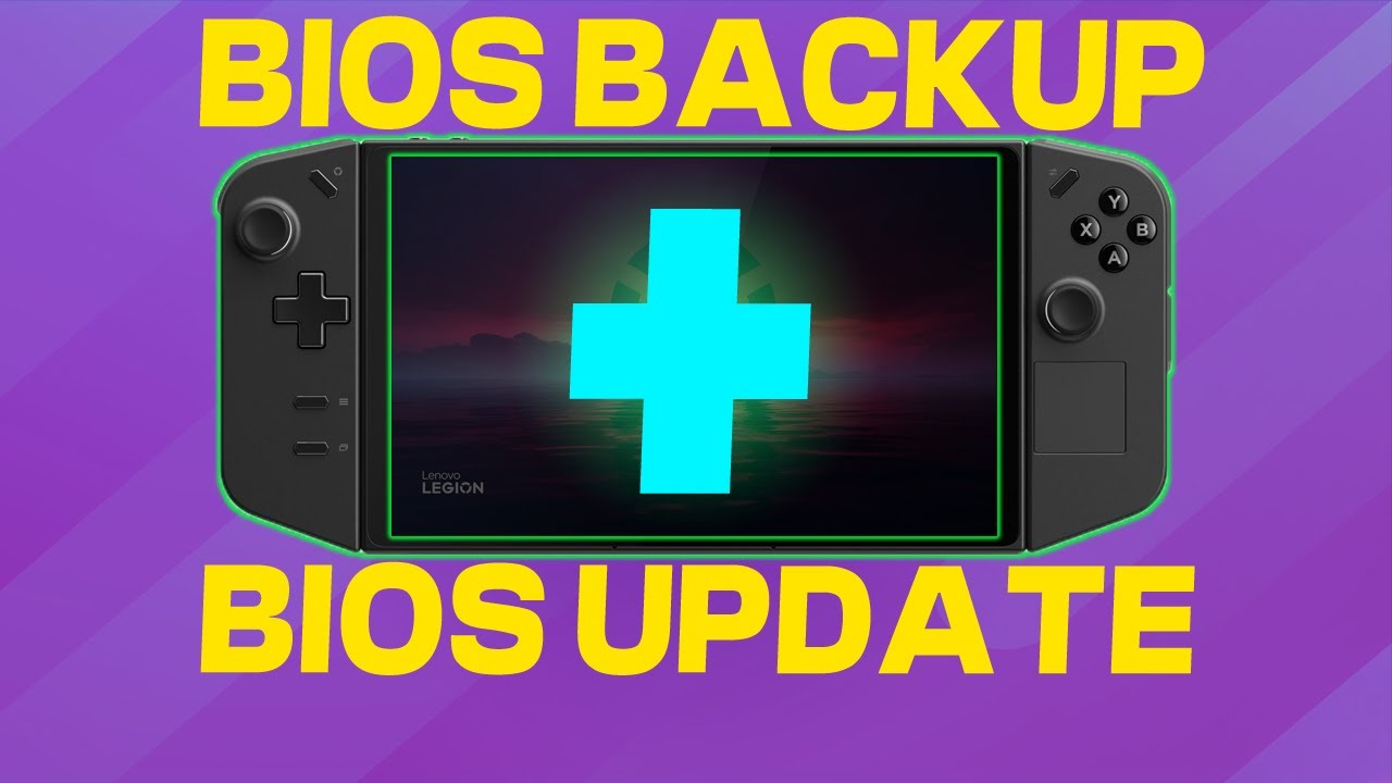 Easy BIOS Update for Legion Go | Back Up First! - YouTube