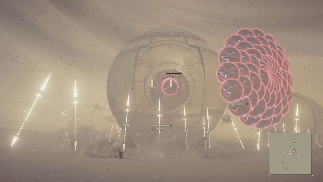 Nier Automata PS4 Hegel Boss Battle Desert Zone (A2) Very Hard No ...