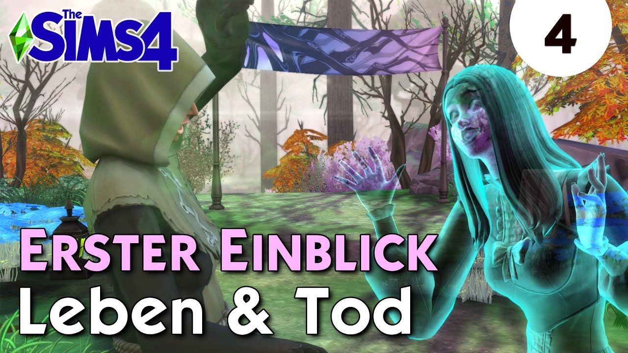 Es gibt noch so viel zu entdecken! 😱 | Leben & Tod | Teil 4 | Erster Einblick | Sims 4 - YouTube