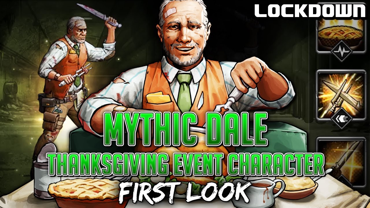 TWD RTS: Mythic Dale, Thanksgiving Event Character! The Walking Dead ...