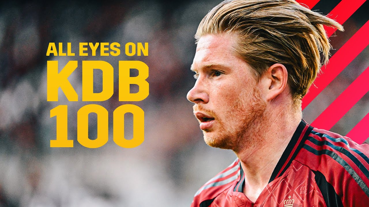 POV Kevin De Bruyne's 100th cap as a Red Devil | #REDDEVILS - YouTube