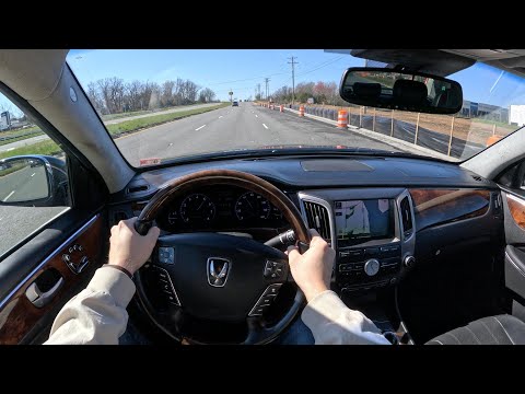 2014 Hyundai Equus 5.0 - POV Test Drive