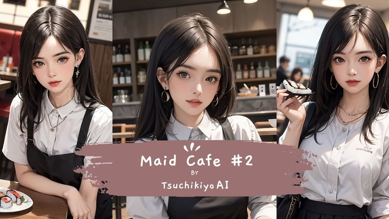AI ART LOOKBOOK - Angel Maid Cafe 엔젤 메이드 카페 エンジェルメイドカフェ 天使女仆咖啡厅 ángel ...