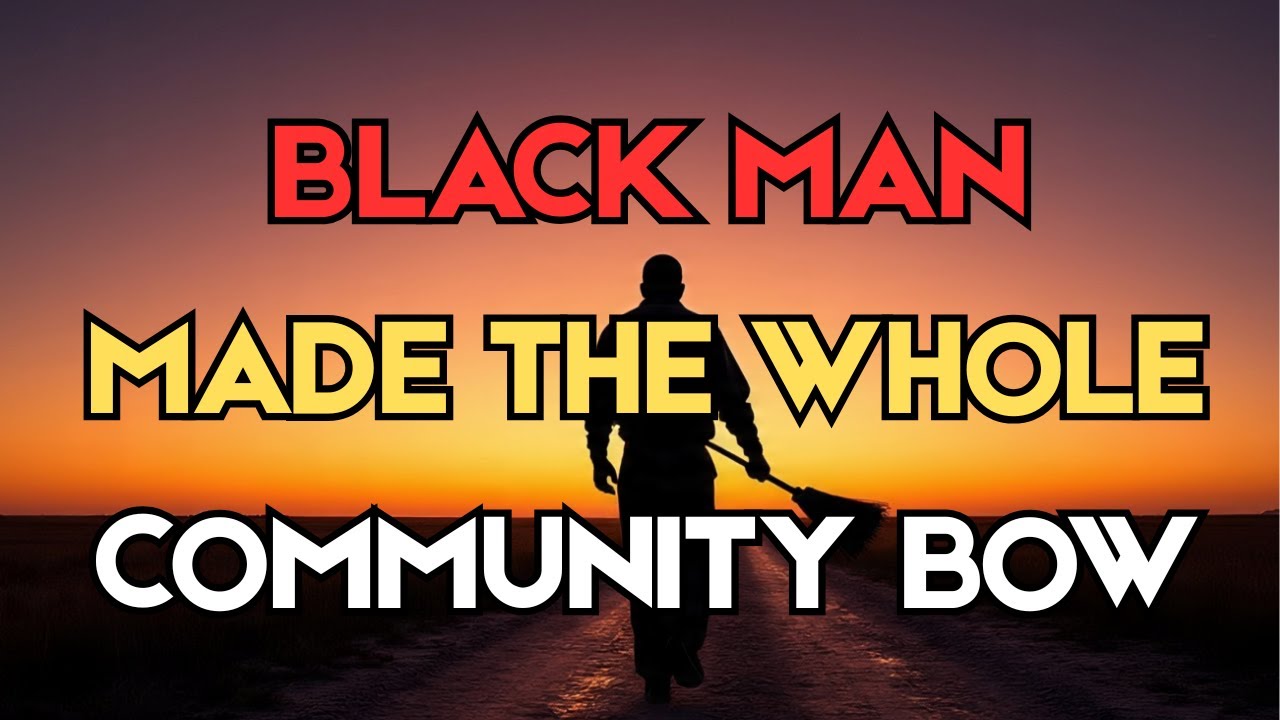 🔥 “BLACK MAN MADE THE WHOLE COMMUNITY BOW”#blackhistory #TrueStory ...
