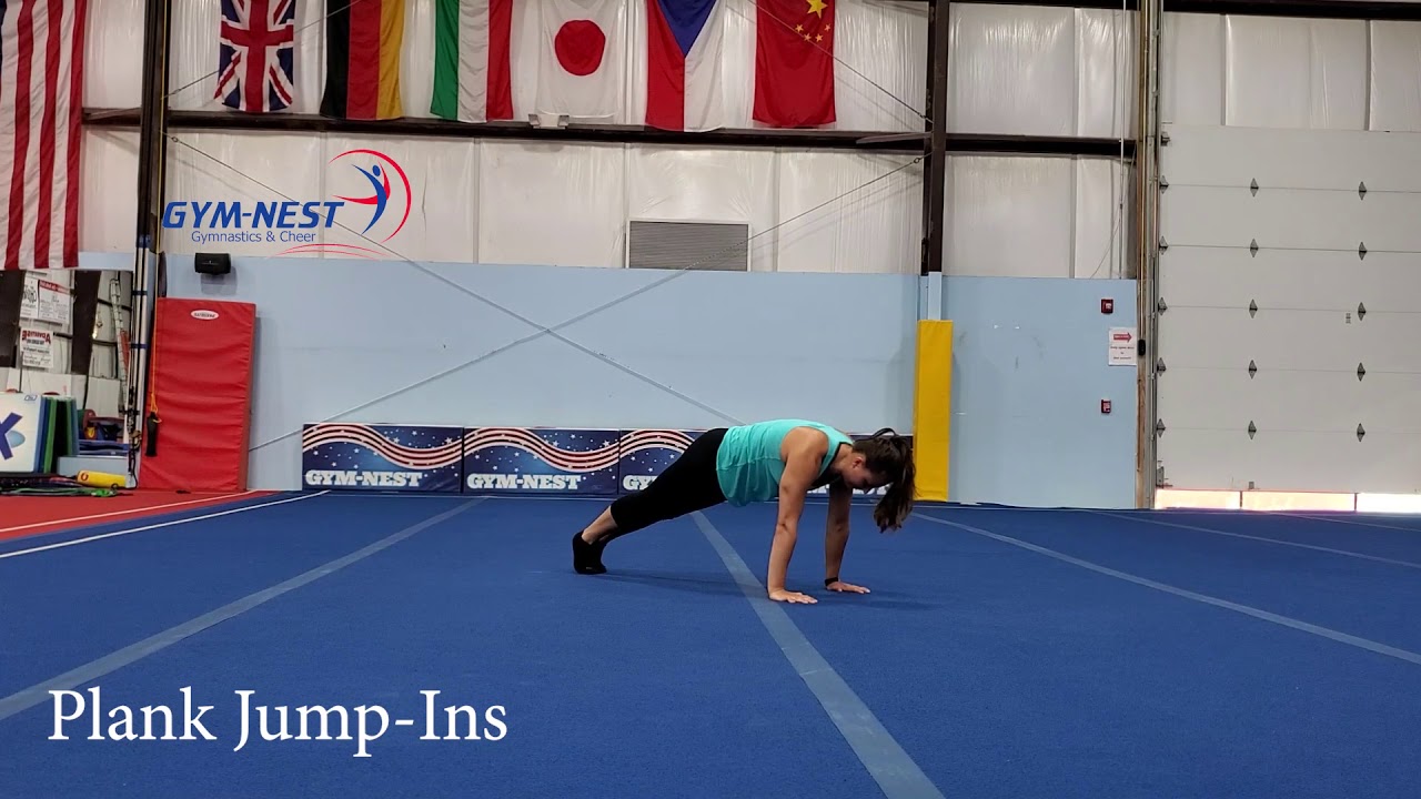 Plank Jump Ins - YouTube