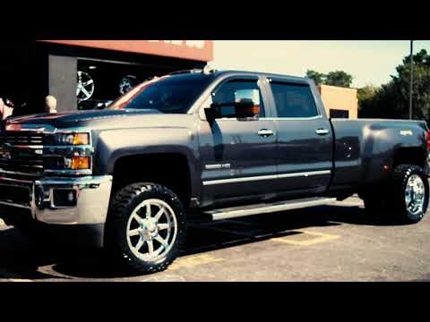 Chevy Dually on 20" Fuel Mavericks - YouTube