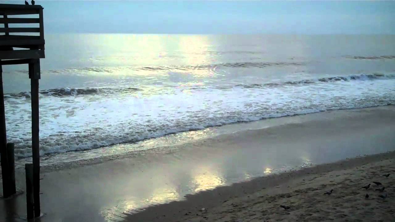 OBX Outer Banks Waves On the Beach Kitty Hawk North Carolina - YouTube