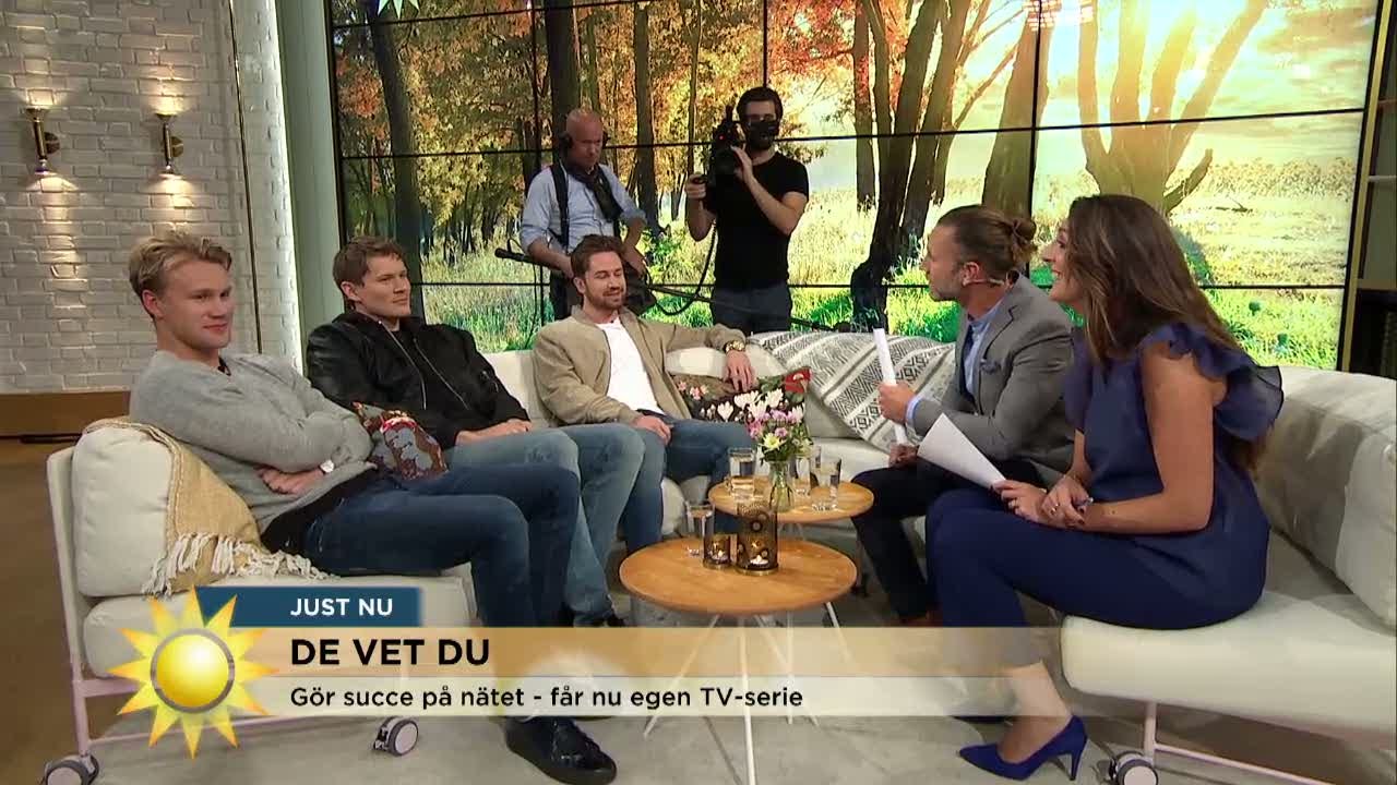 Humor- och musikgruppen De Vet Du får egen TV-serie - Nyhetsmorgon (TV4 ...