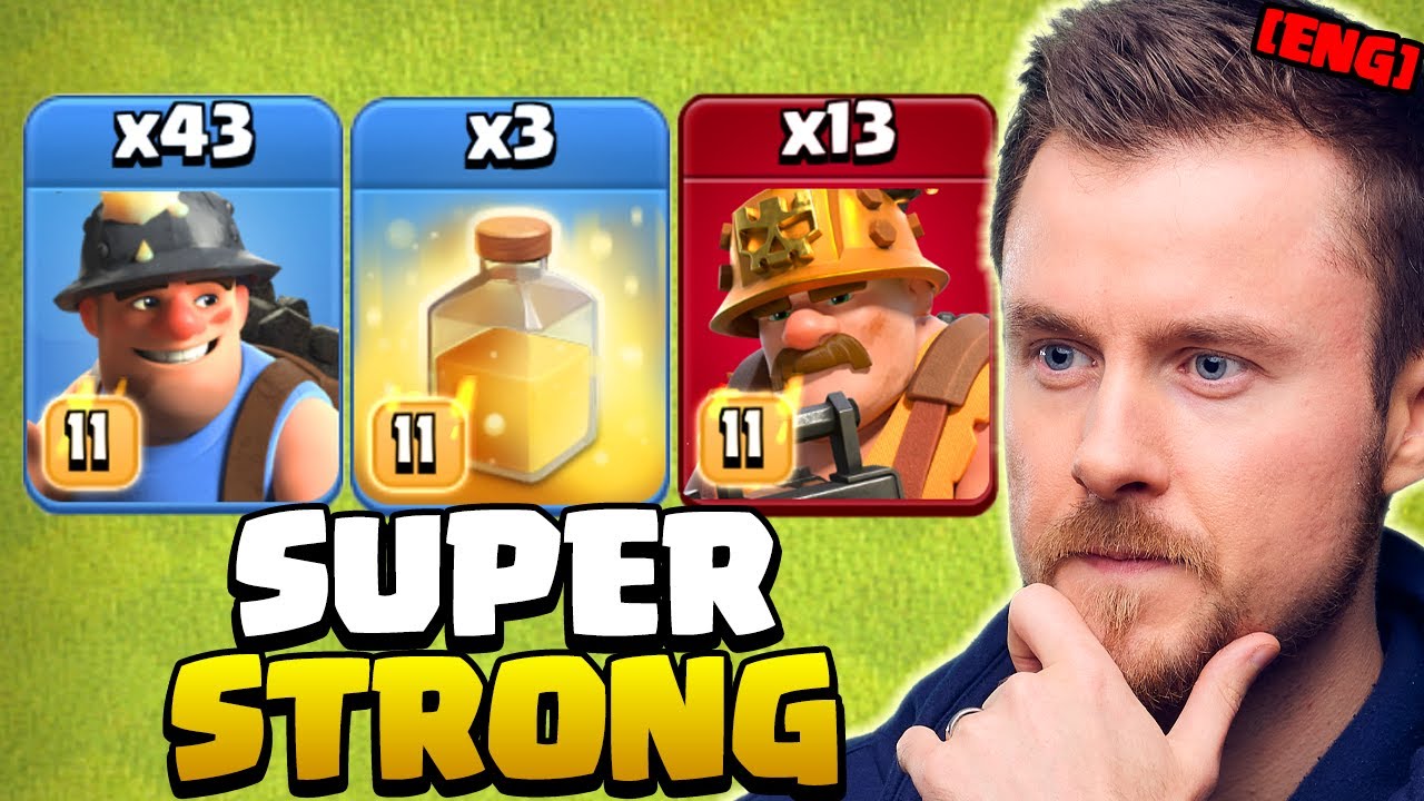 Massive Buff for Miners and Super Miners makes them Insane! (Clash of ...
