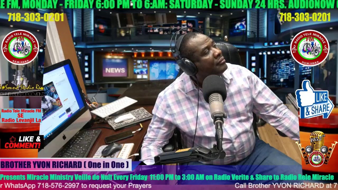RADIO TELE MIRACLE FM LIVE STREAMING - YouTube