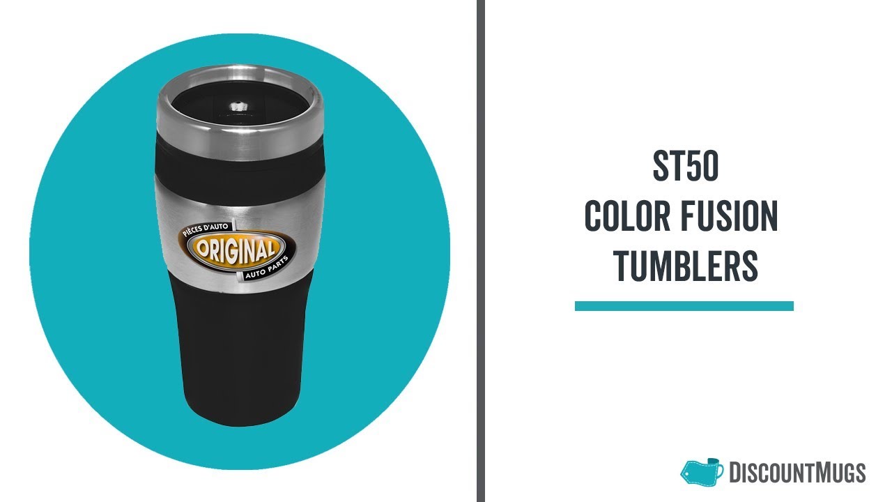 Personalized 16 oz. Fusion Tumblers - YouTube