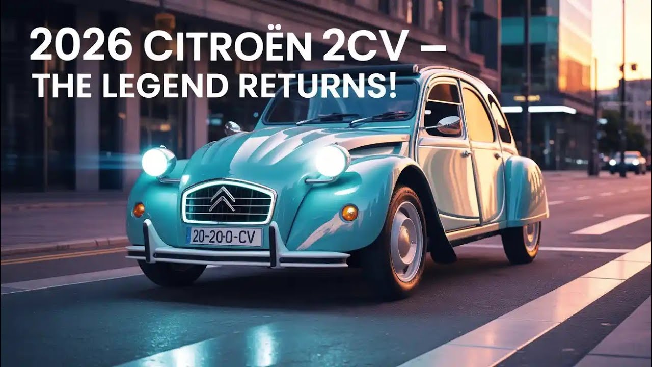 2026 Citroën 2CV – Next-Gen EV Features That Change Everything - YouTube