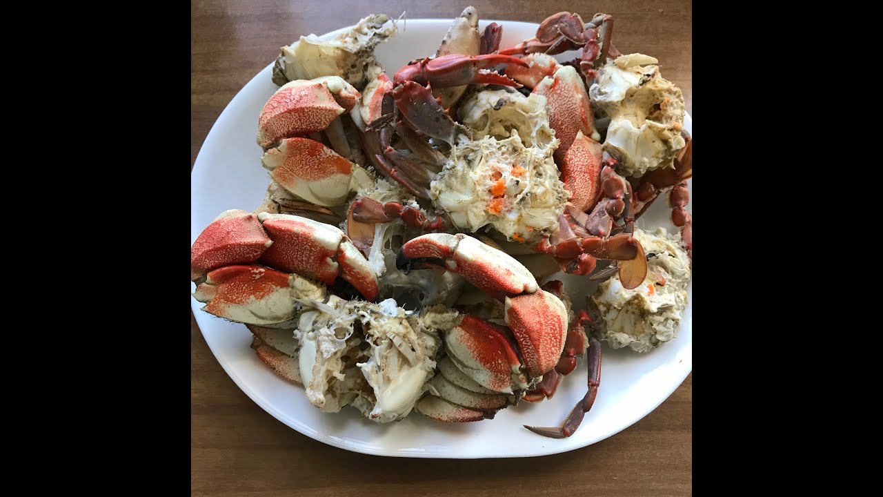 How to cook crabs - ວິທີຕົ້ມປູກັບແຈ່ວສົ້ມ - YouTube