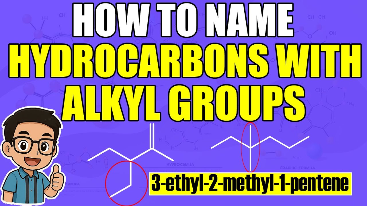 Naming Branched Hydrocarbons and Alkyl Substituents | Organic Chemistry ...