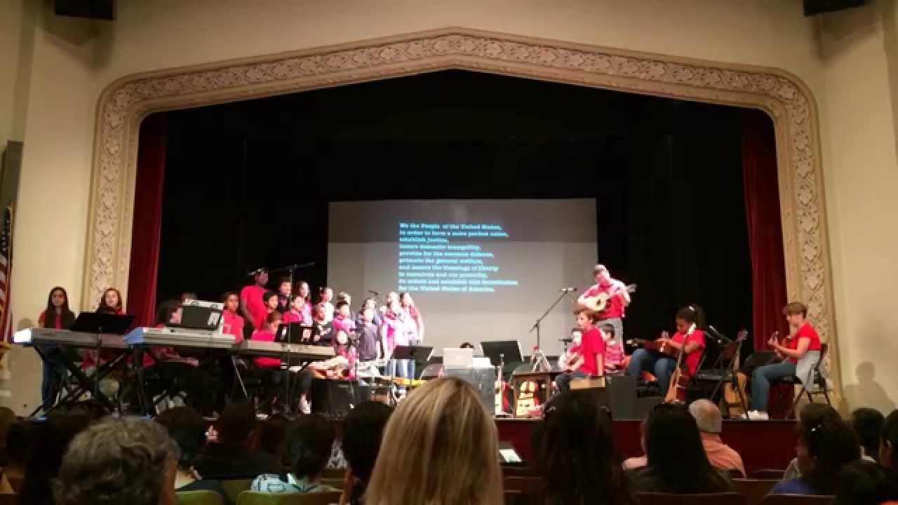 The Preamble Song (5th Grade Pop Concert 2014) - YouTube