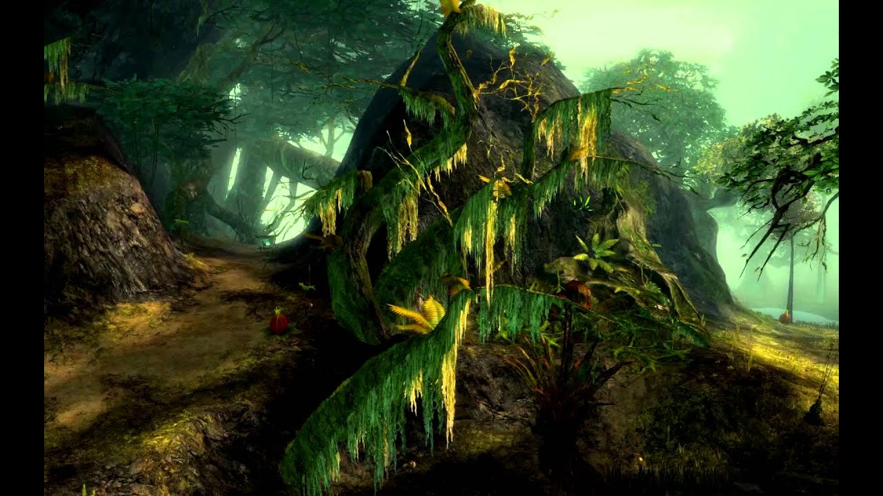 GW2 Whisperwill Bogs Vista Bloodtide Coast Ultra Graphics - YouTube