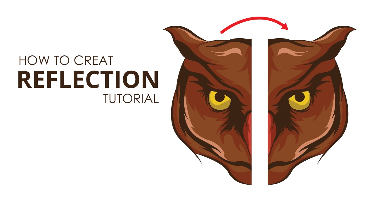 Reflection Adobe Illustrator - YouTube