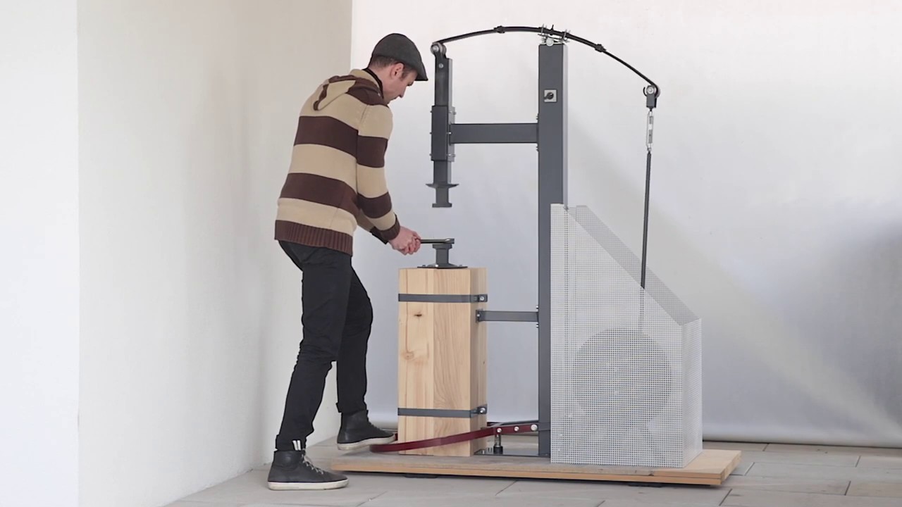 1st version - Power Hammer BUCHAR MC.B5 - YouTube