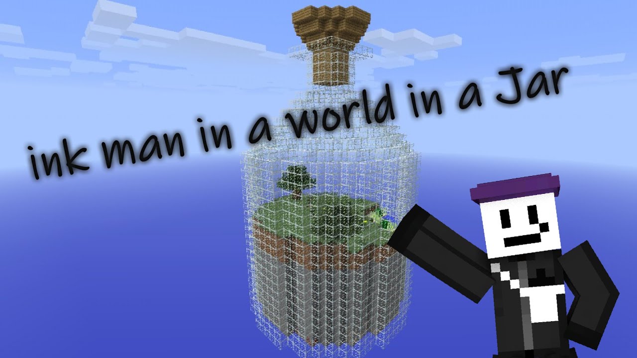 minecraft | ink man in a world in a Jar - YouTube