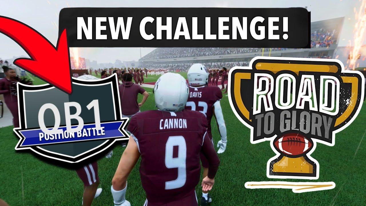We Challenge For The Starting Job!! | CFB 26 RTG Ep. 2 - YouTube